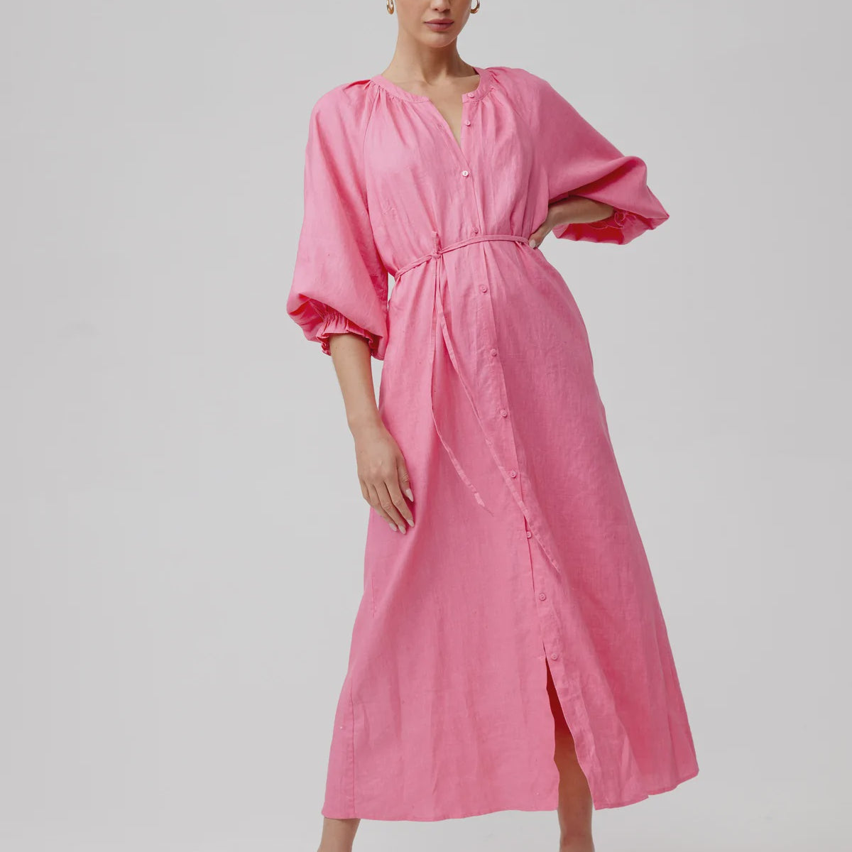 Coco Dress -Pink – Saige & Sohl